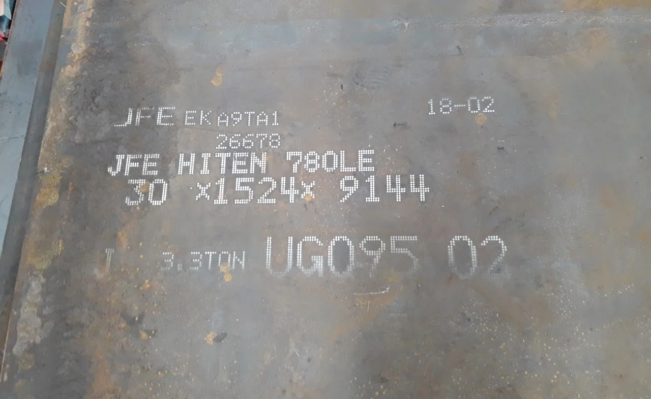 JFE-HITEN 780 LE – LEONG JIN SPECIAL STEEL (THAILAND) CO.,LTD.